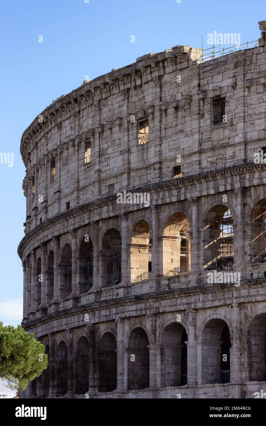 Ancient Remains in Rome, Italy. Colosseum Stock Photo - Alamy