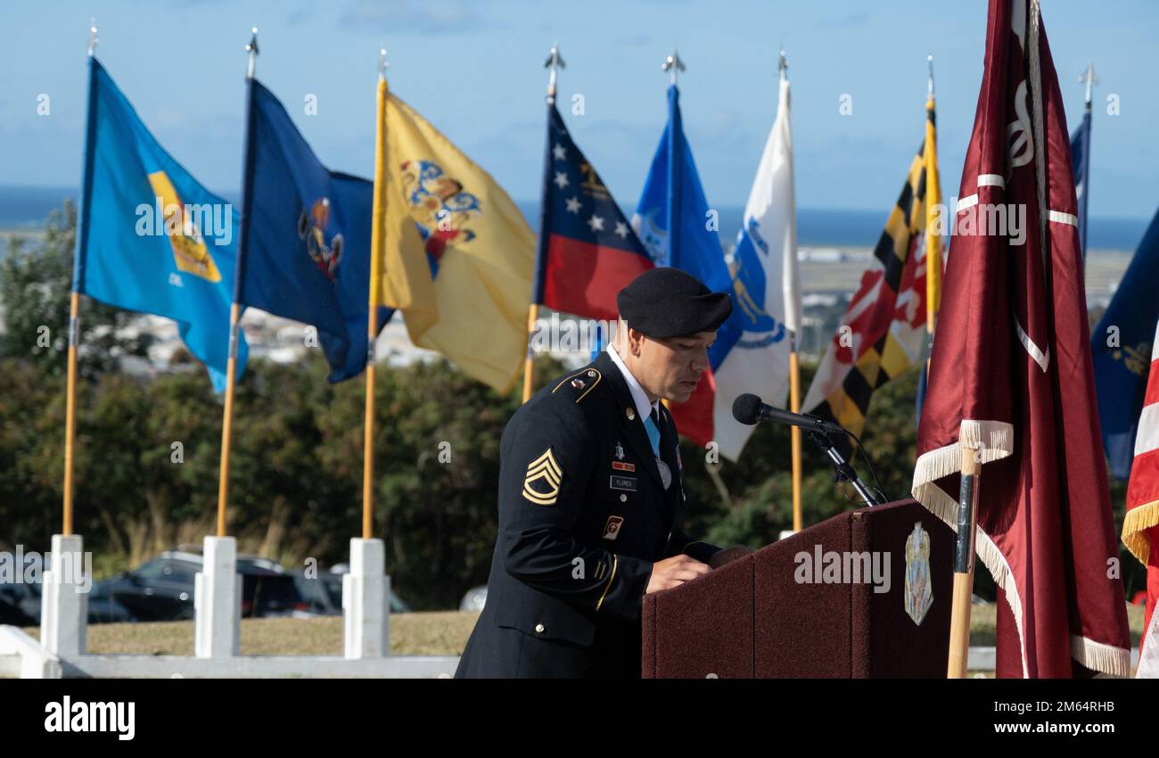Sgt. 1st Class Christian Flores introduces Tripler's Sgt. Audie Murphy ...