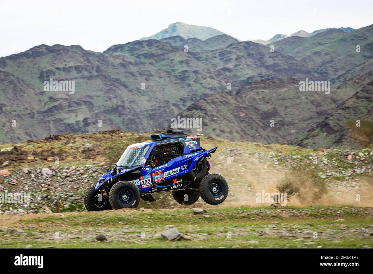 322 CASALE Ignacio (chl), LEON Alvaro (chl), X-Raid Yamaha Supported ...