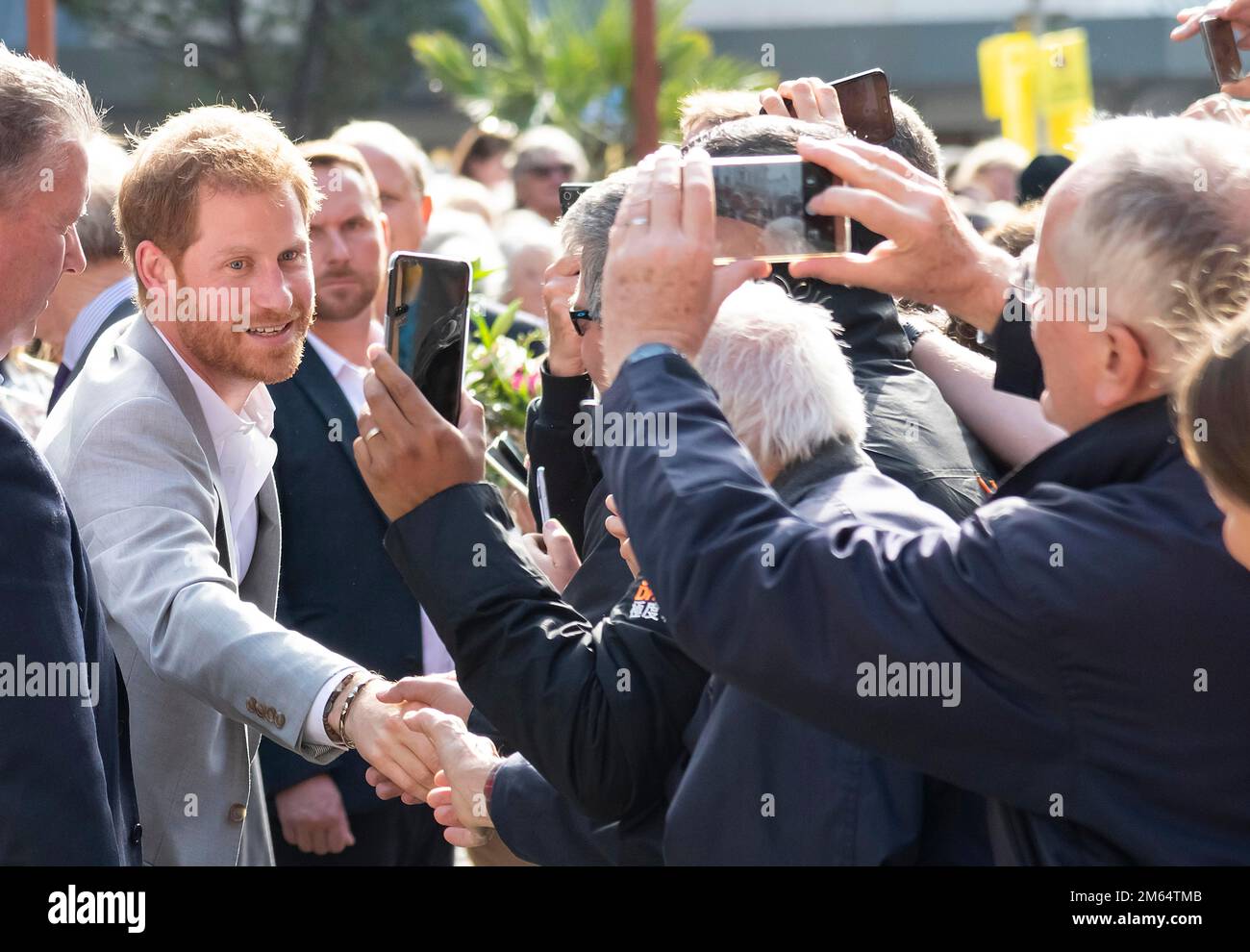 Brighton UK - 3rd October 2018 The Duke and Duchess of Sussex, Prince ...