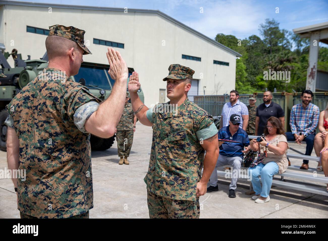 U.S. Marine Corps Master Gunnery Sgt. Vincent T. Sicilia, the prior ...