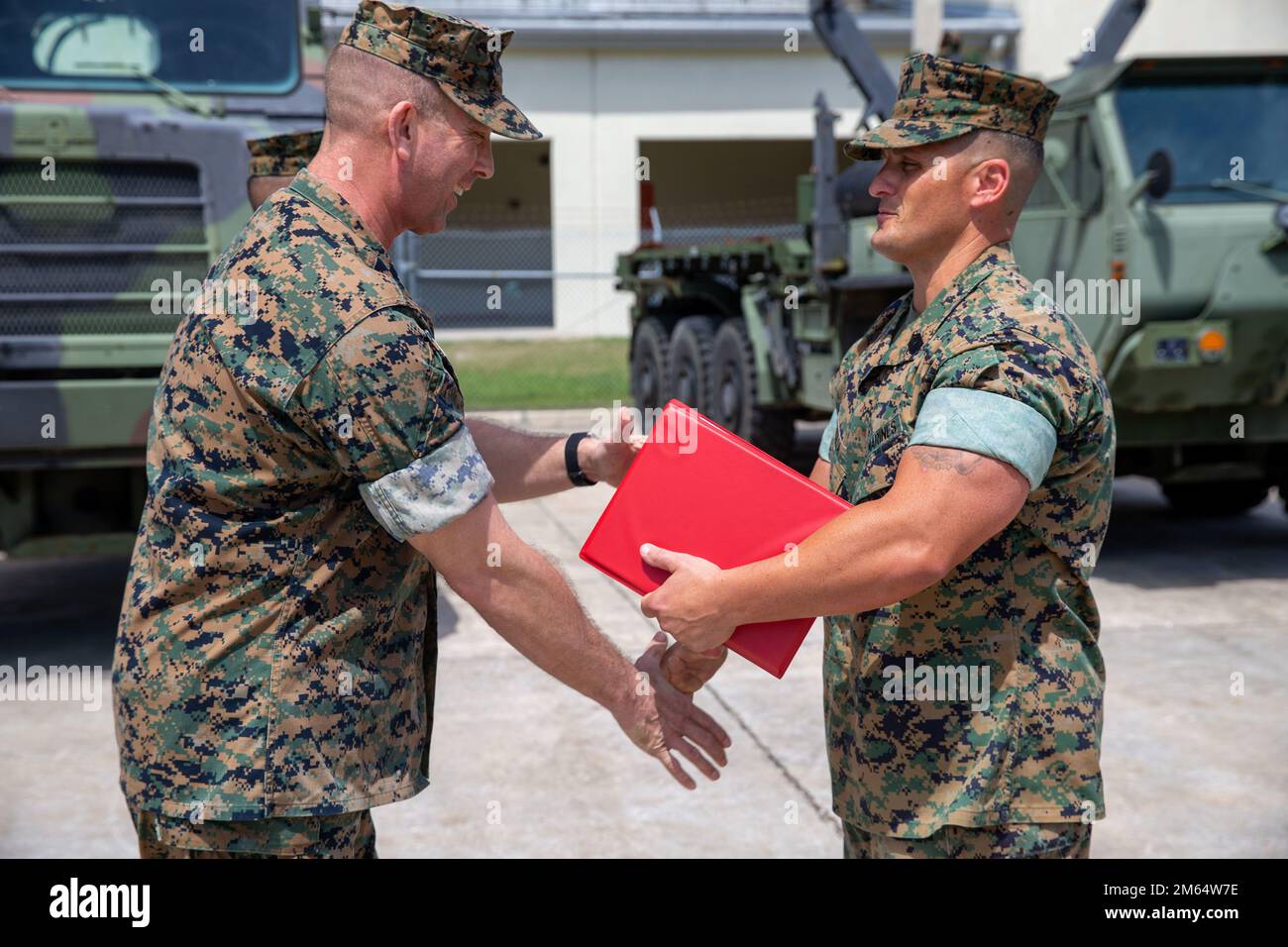 U.S. Marine Corps Col. Lance J. Langfeldt, the 6th Marine Corps ...