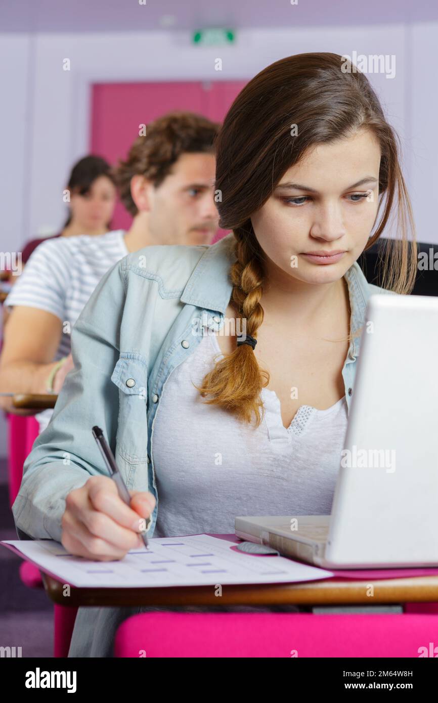 Copying classroom hi-res stock photography and images - Alamy