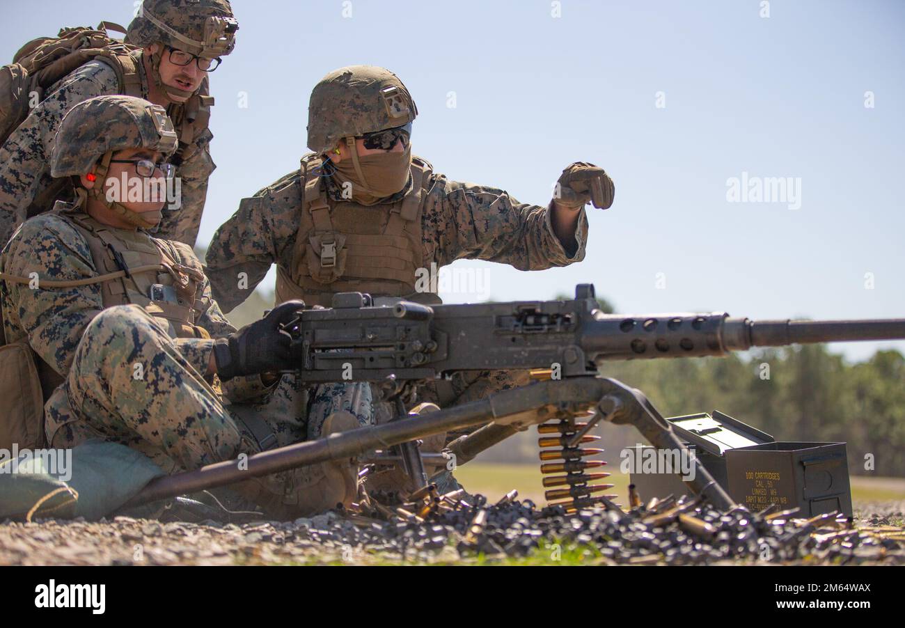 U.S. Marines with 2d Battalion, 10th Marine Regiment, 2d Marine ...
