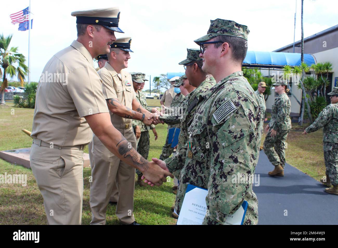 NAVAL BASE GUAM (April 1, 2022) - U.S. Naval Base Guam (NBG) Commanding ...
