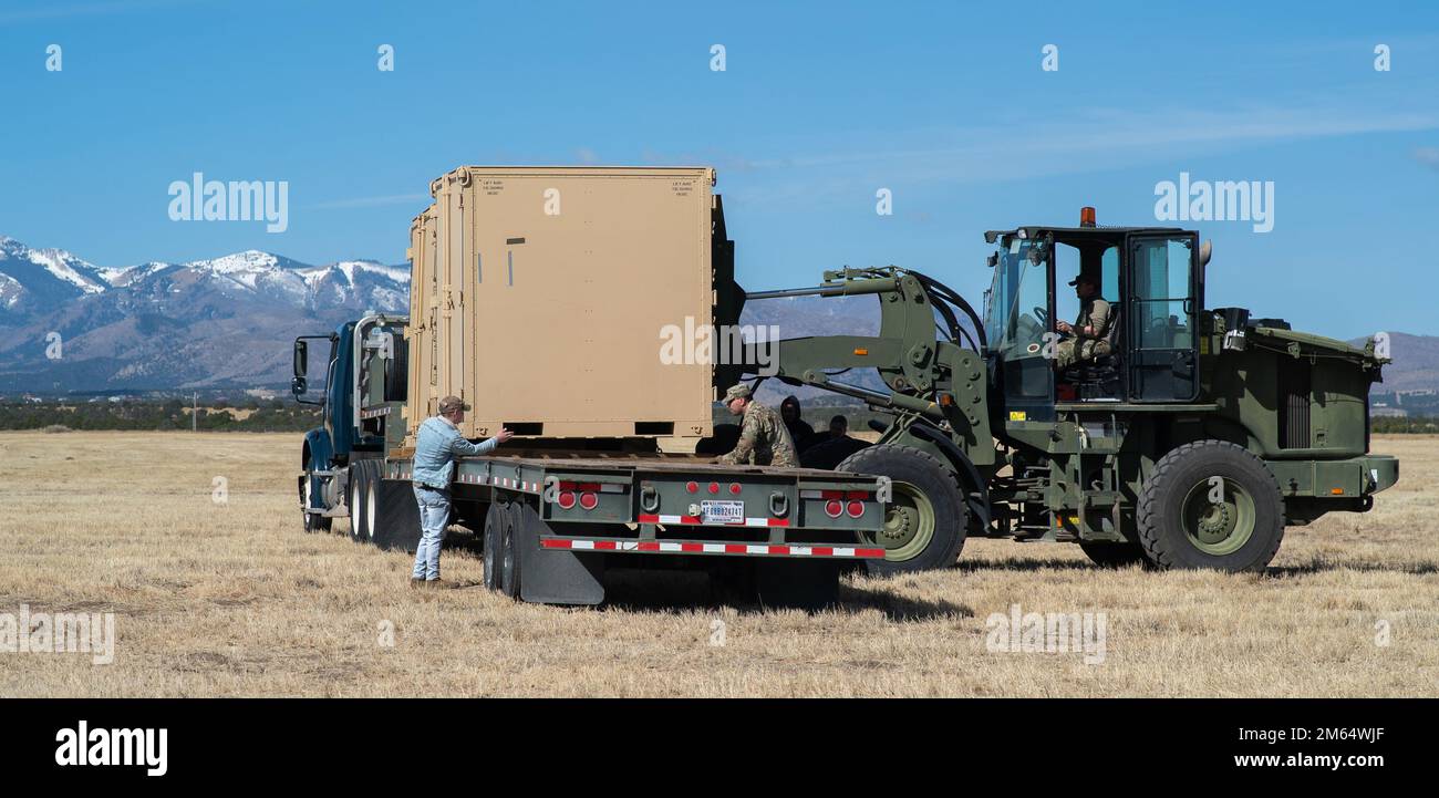 U.S. Airmen from the 27th Special Operations Logistics Readiness ...