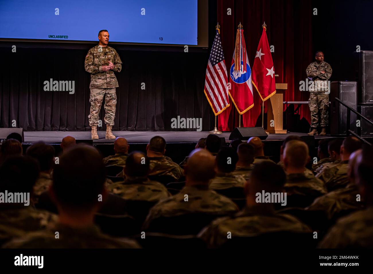 U.S. Army South Commanding General, Maj. Gen. William L. Thigpen (right ...