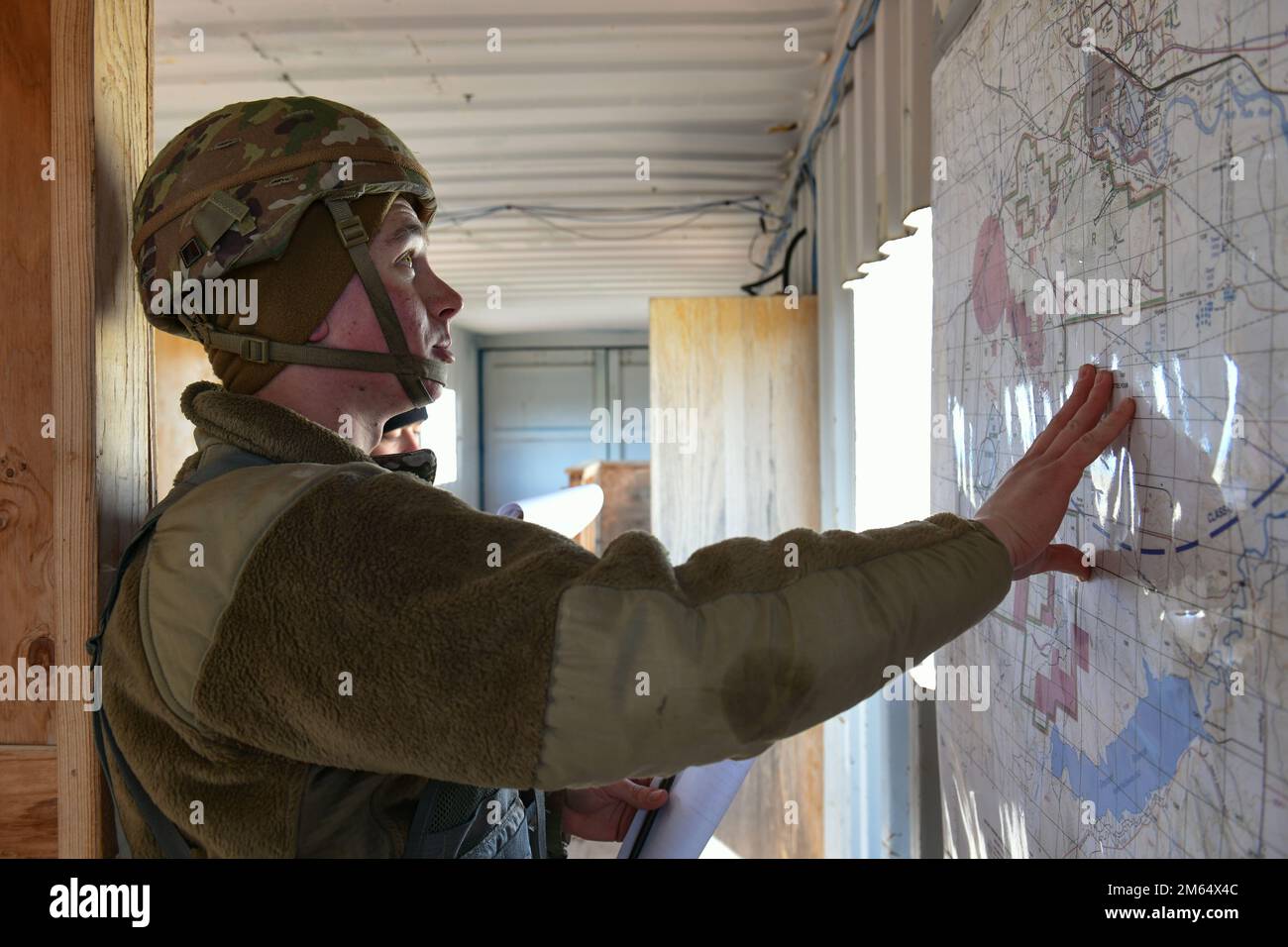 Army Spc. Nathan Stumpf, Alpha Battery 2nd Battalion 300th Field ...