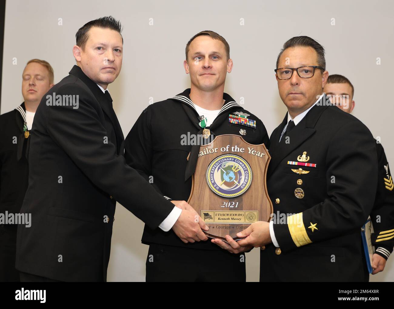 Navy Expeditionary Combat Command (NECC) Commander, Rear Admiral Joseph ...