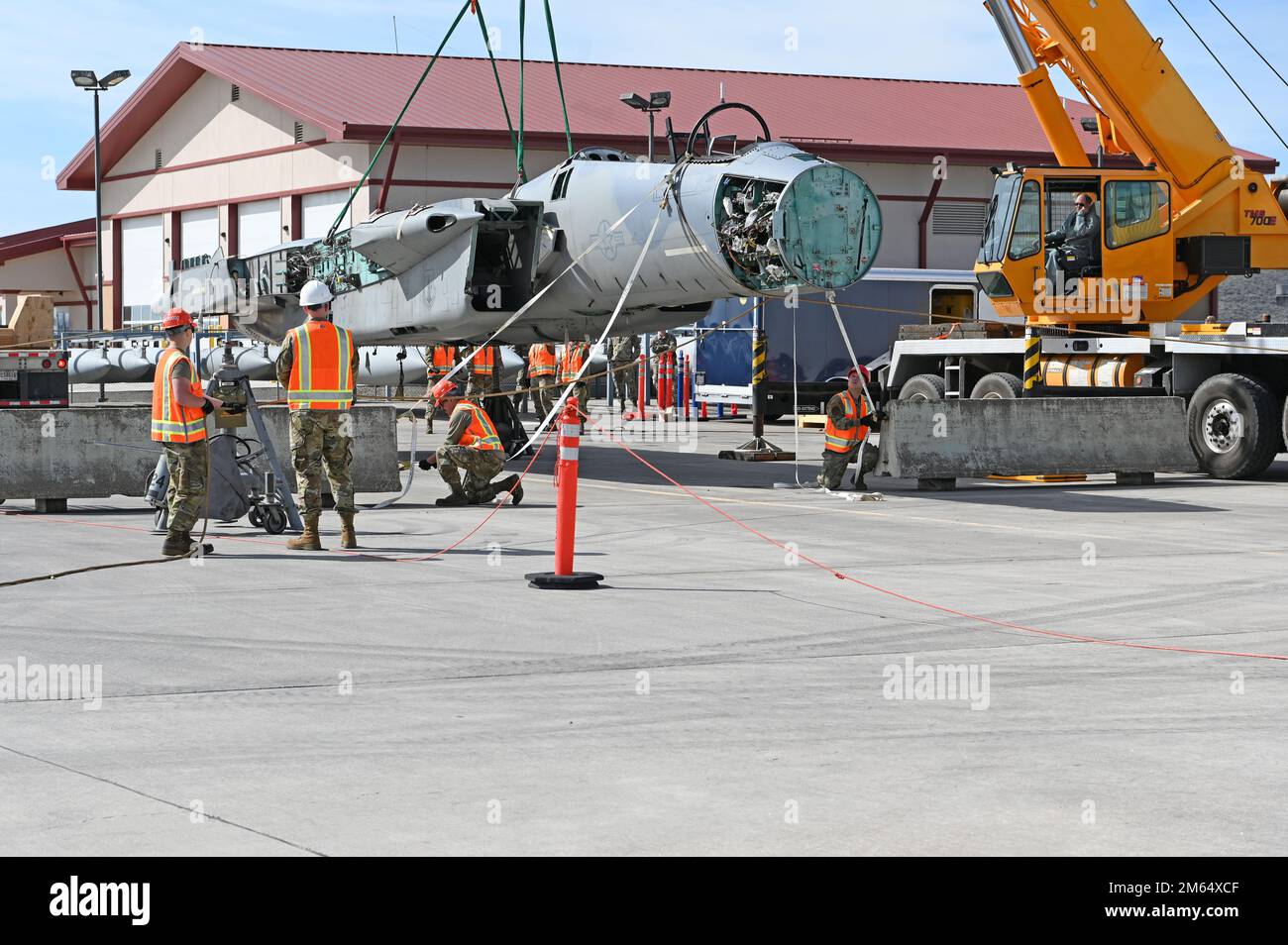 Members of the 173rd Fighter Wing Crash Damage or Disabled Aircraft ...