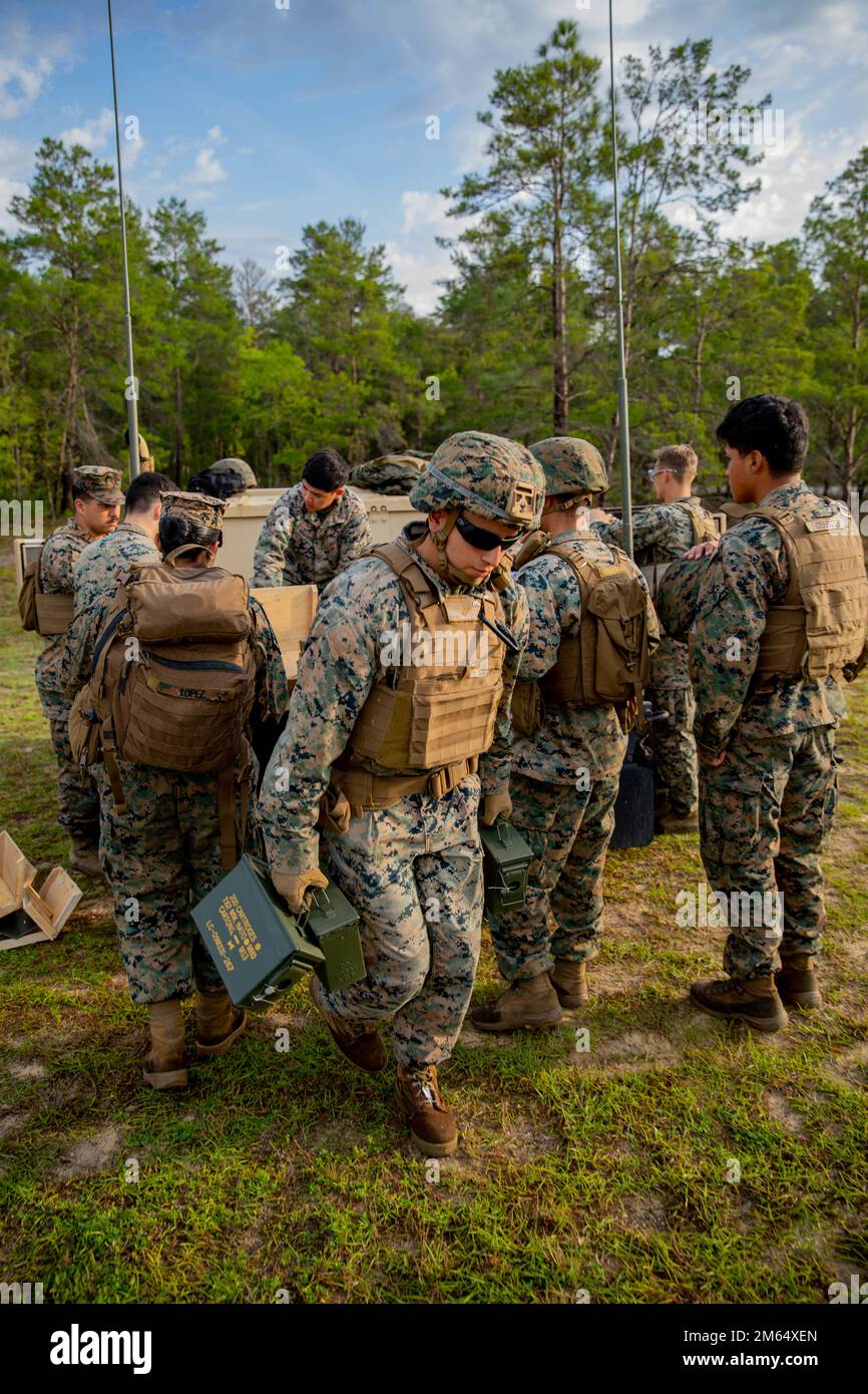 U.S. Marines with Combat Logistics Regiment 37, 3rd Marine Logistics ...