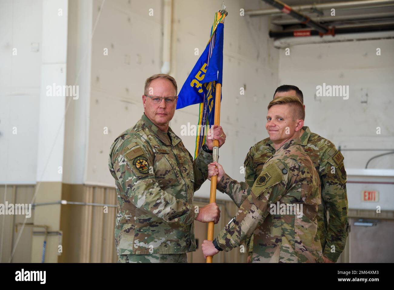 U.S. Air Force Col. Marc Walker, 355th Maintenance Group Commander ...