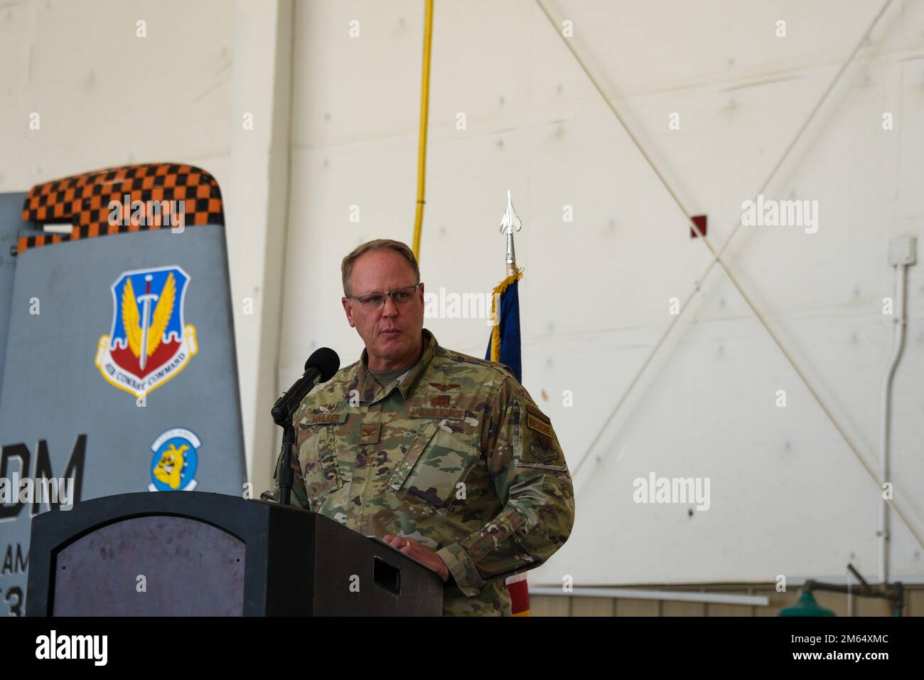 U.S. Air Force Col. Marc Walker, 355th Maintenance Group Commander ...