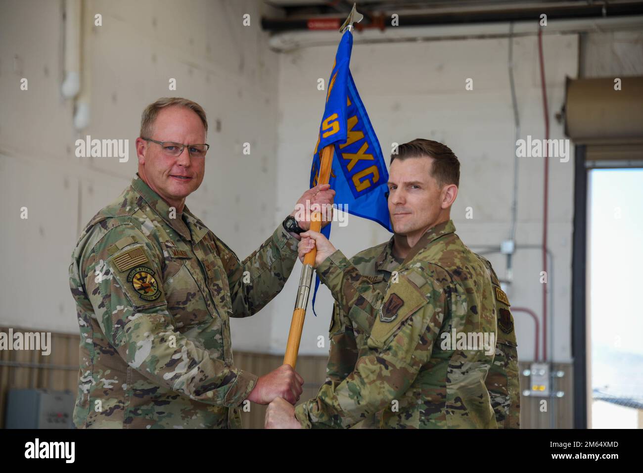 U.S. Air Force Col. Marc Walker, 355th Maintenance Group Commander ...