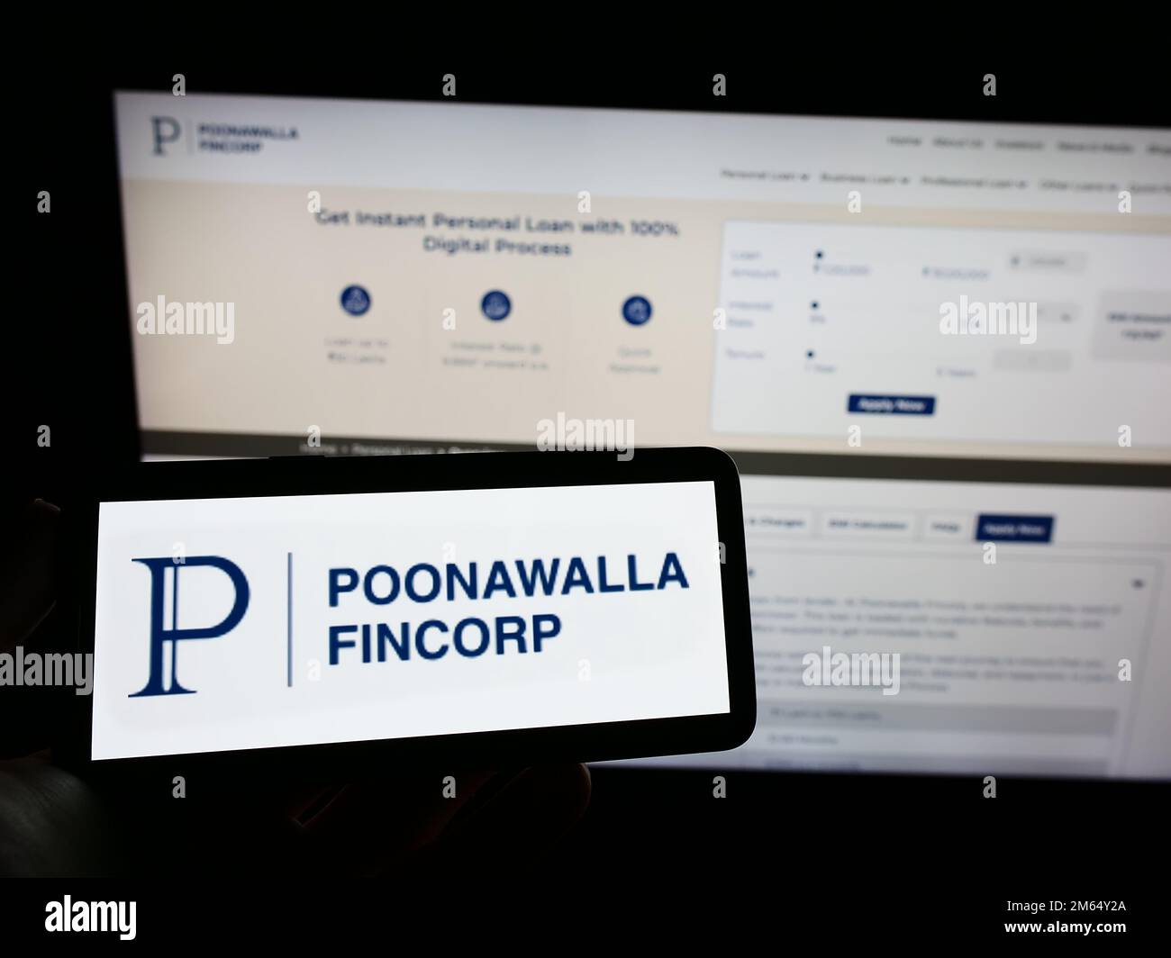 Poonawalla logo hi-res stock photography and images - Alamy