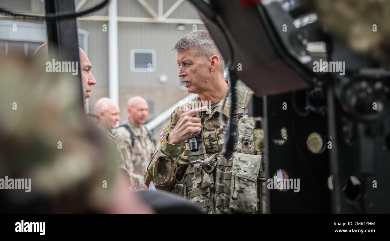U.S. Army National Guard Gen. Daniel Hokanson, Chief of the National ...