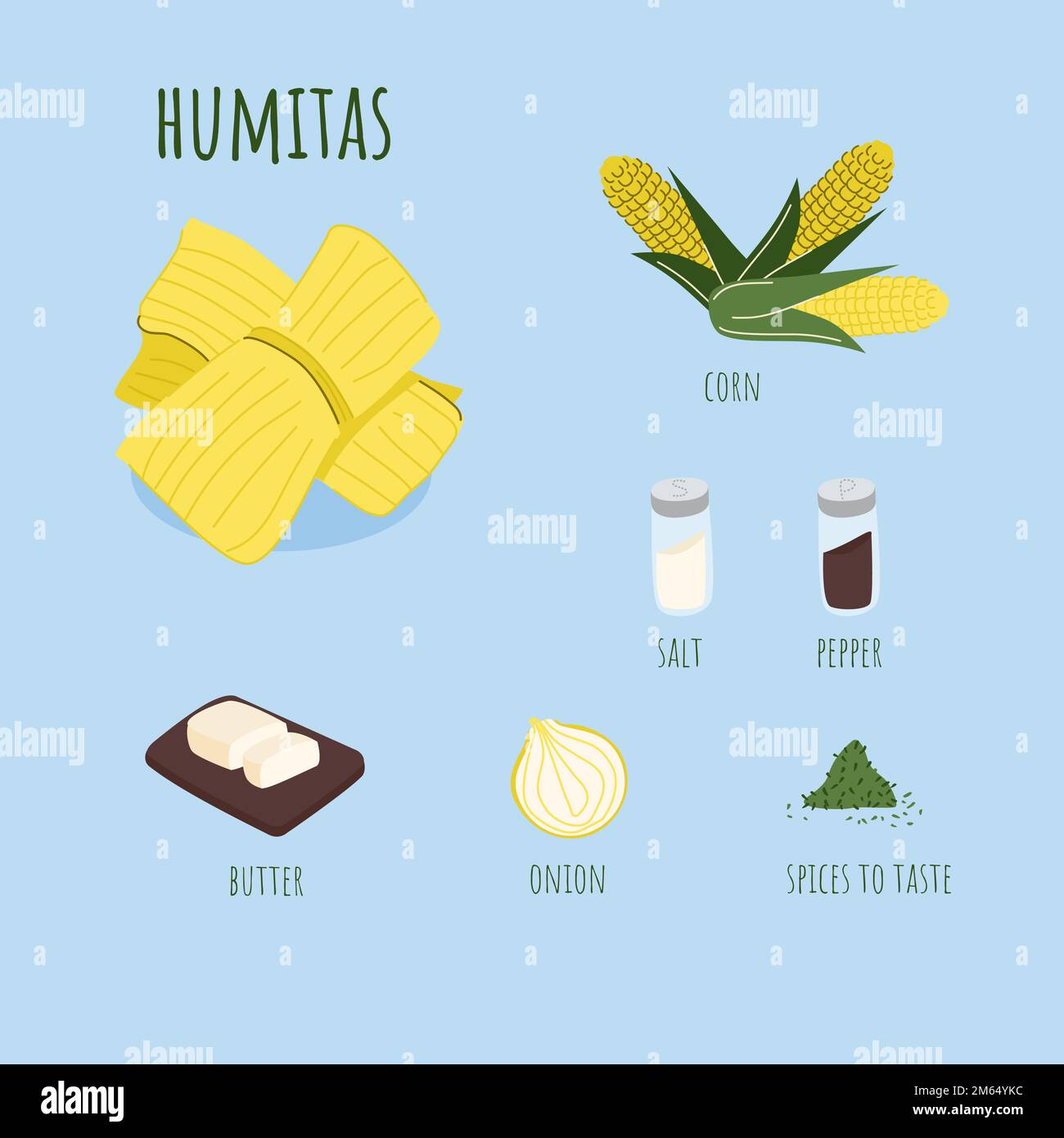 Food with husks Stock Vector Images - Alamy