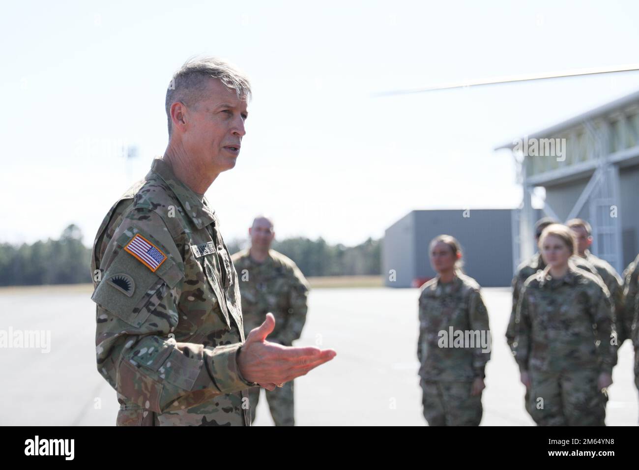 U.S. Army National Guard Gen. Daniel Hokanson, Chief of the National ...