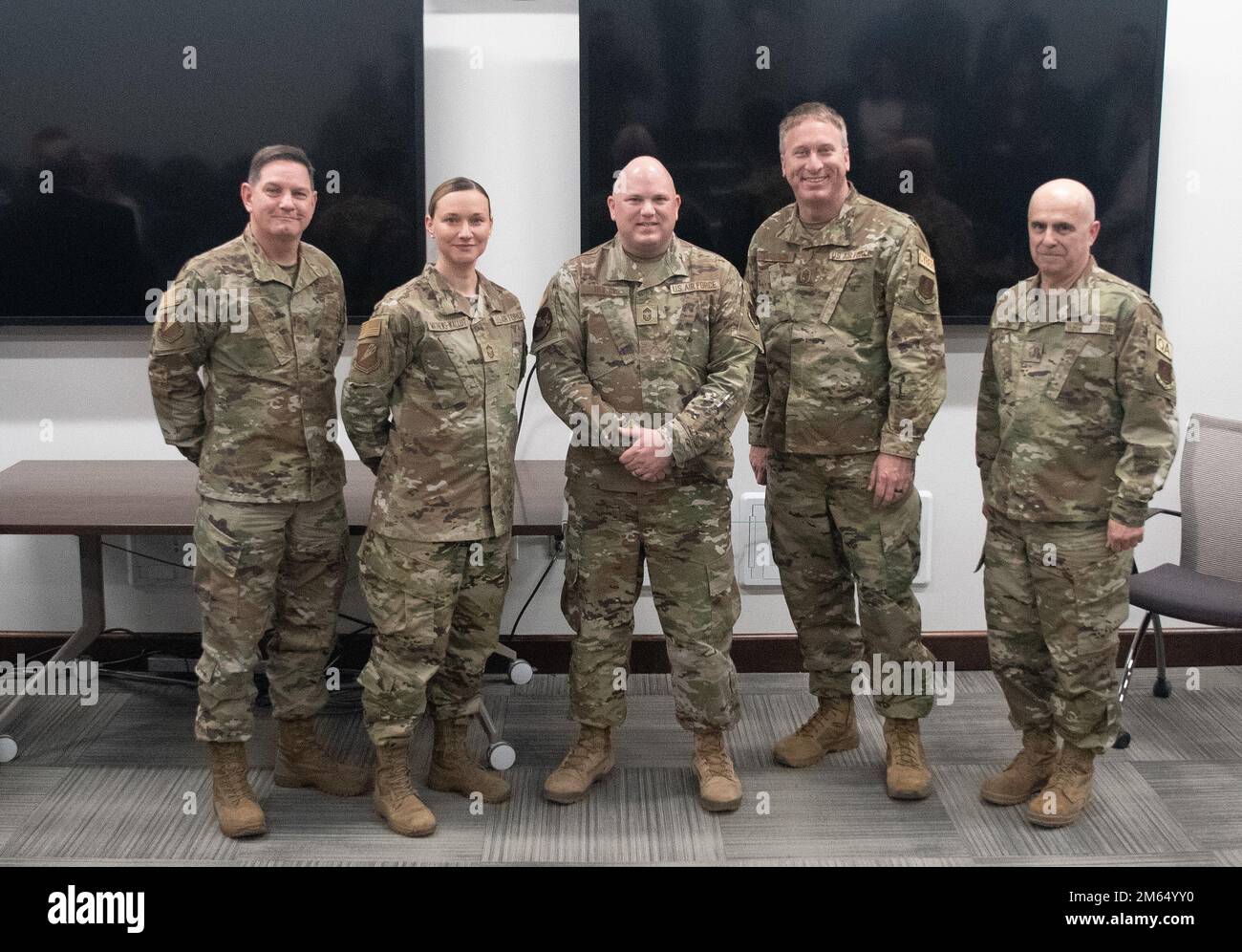 Chief Master Sgt. Adam Hufty, 131st Operations Group chief master ...