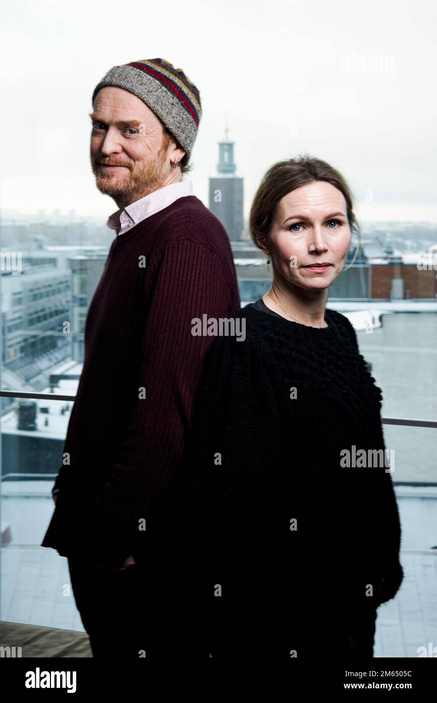 Scottish singer-songwriter James Yorkston and Swedish singer Nina ...