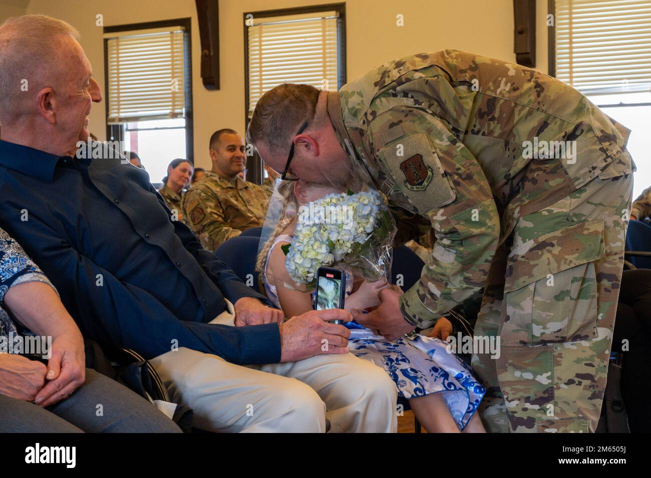 Chief Master Sgt. Robert Bailey, senior enlisted leader of the 157th ...