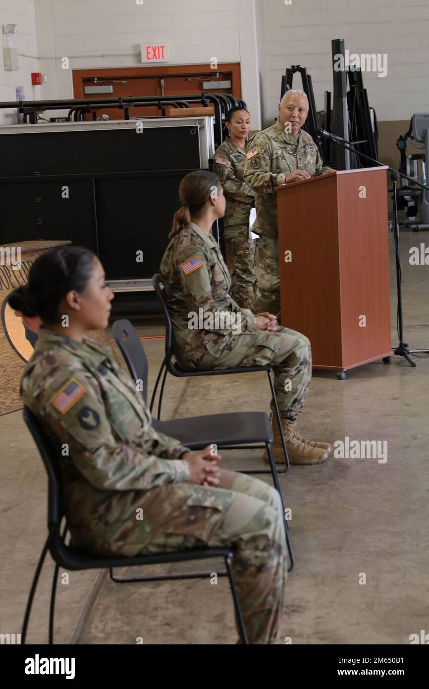 Hawaii Army National Guard Col. Tyson Y. Tahara, 103d Troop Command ...