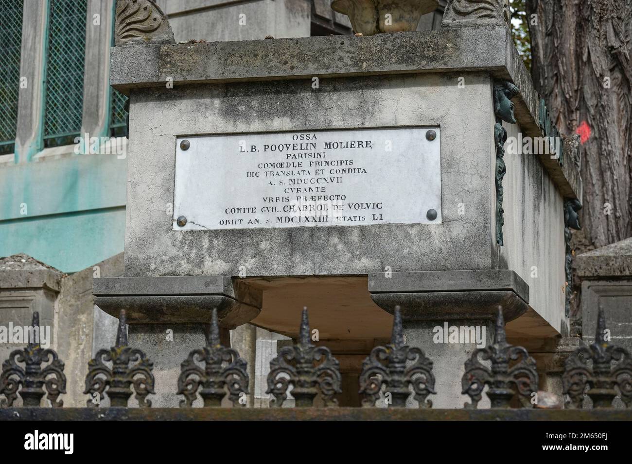 France, Paris, Pere Lachaise Cemetery is the largest cemetery in Paris ...