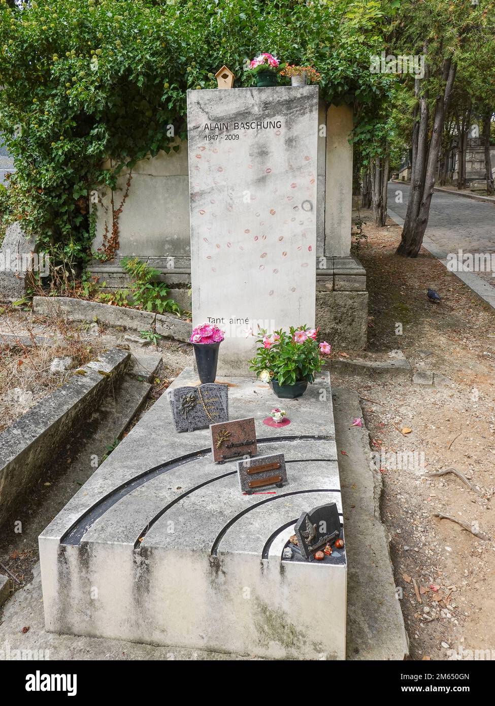 France, Paris, Pere Lachaise Cemetery is the largest cemetery in Paris ...