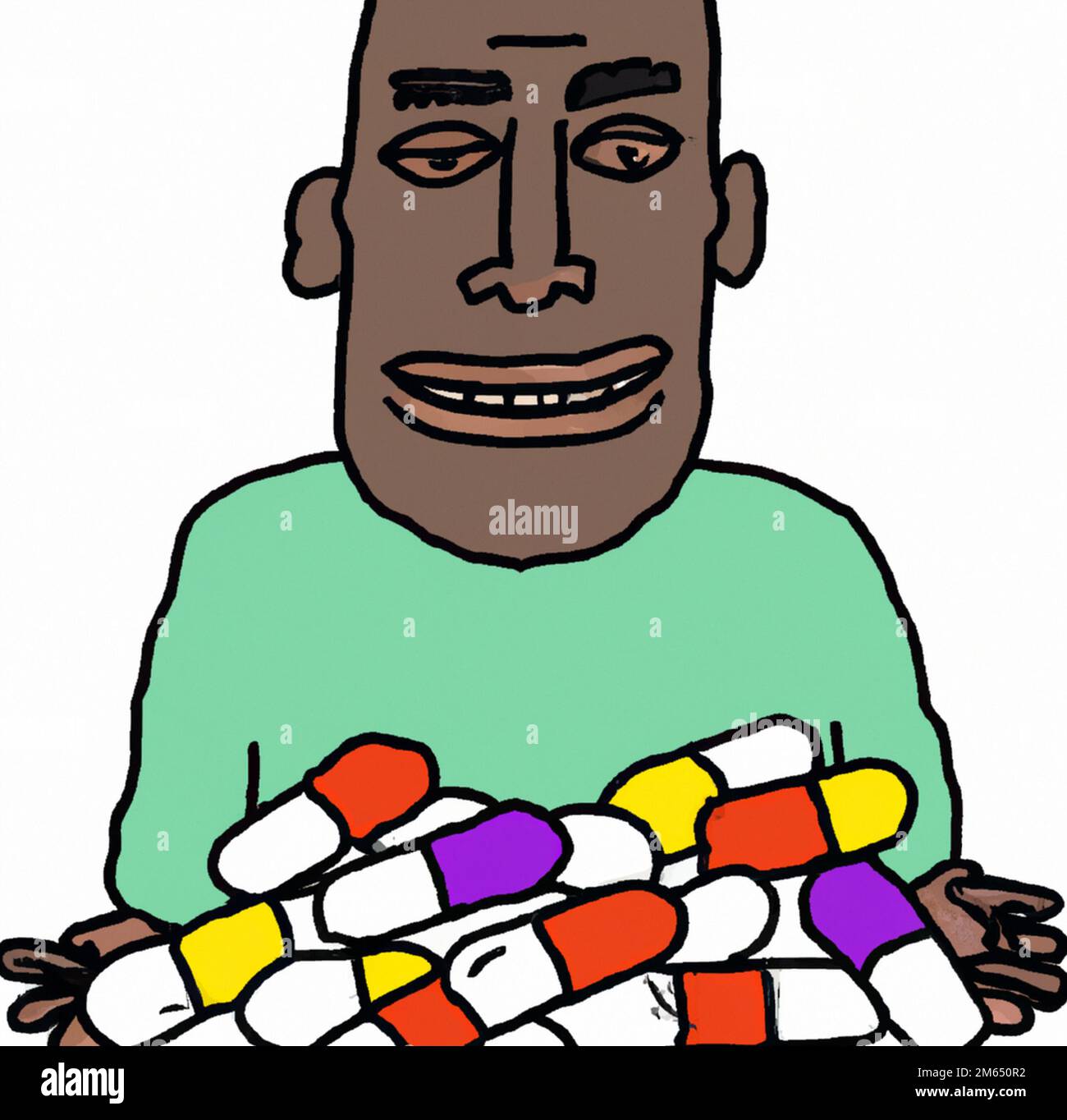 Coloured man with drugs hi-res stock photography and images - Alamy