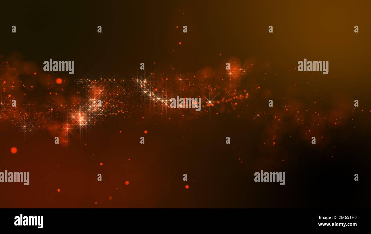 3D rendering of a bright abstract cloud made of particle structure. The ...