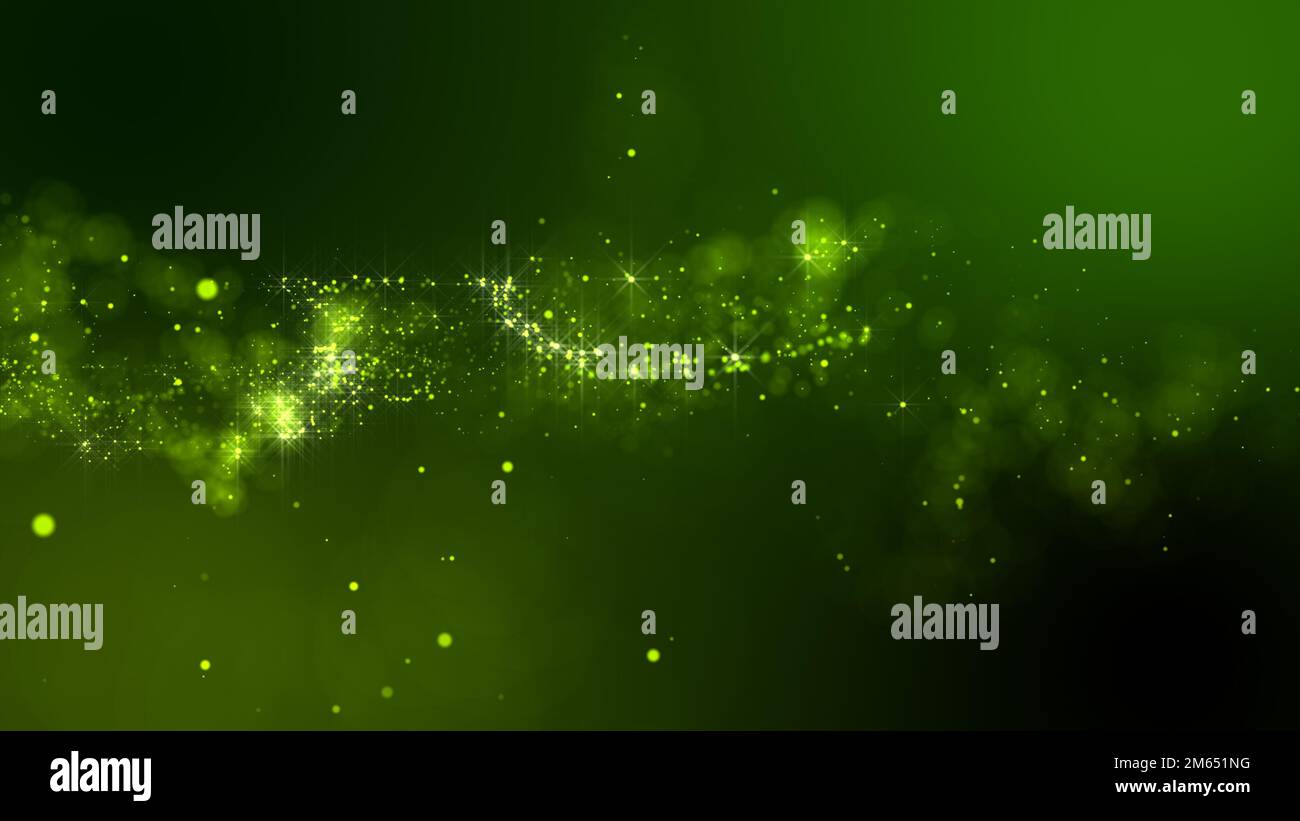 3D rendering of a bright abstract cloud made of particle structure. The ...