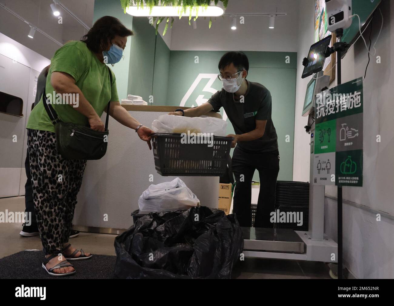 GREEN Tin Hau Recycling Store, at Tin Hau. 30SEP22 SCMP/ Dickson Lee ...