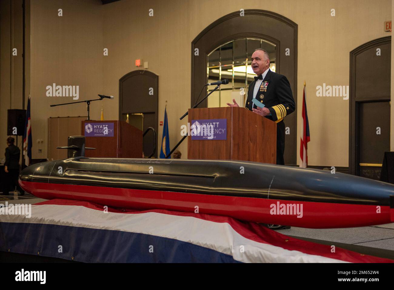 220402-N-KG461-1028 Jacksonville, Fla. (April 2, 2022) Adm. Charles ...