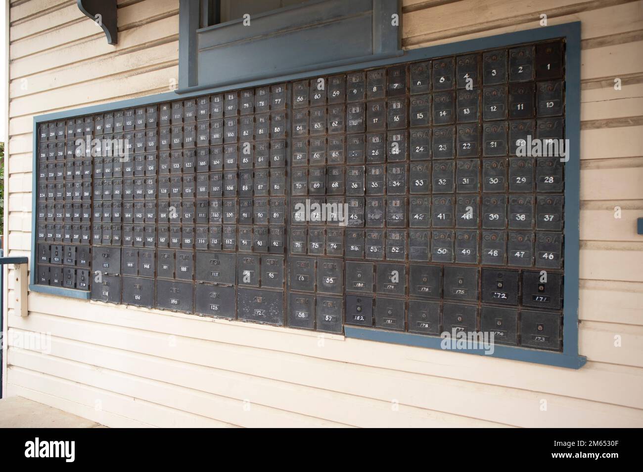 Post collection and deposit boxes in Australia Stock Photo - Alamy