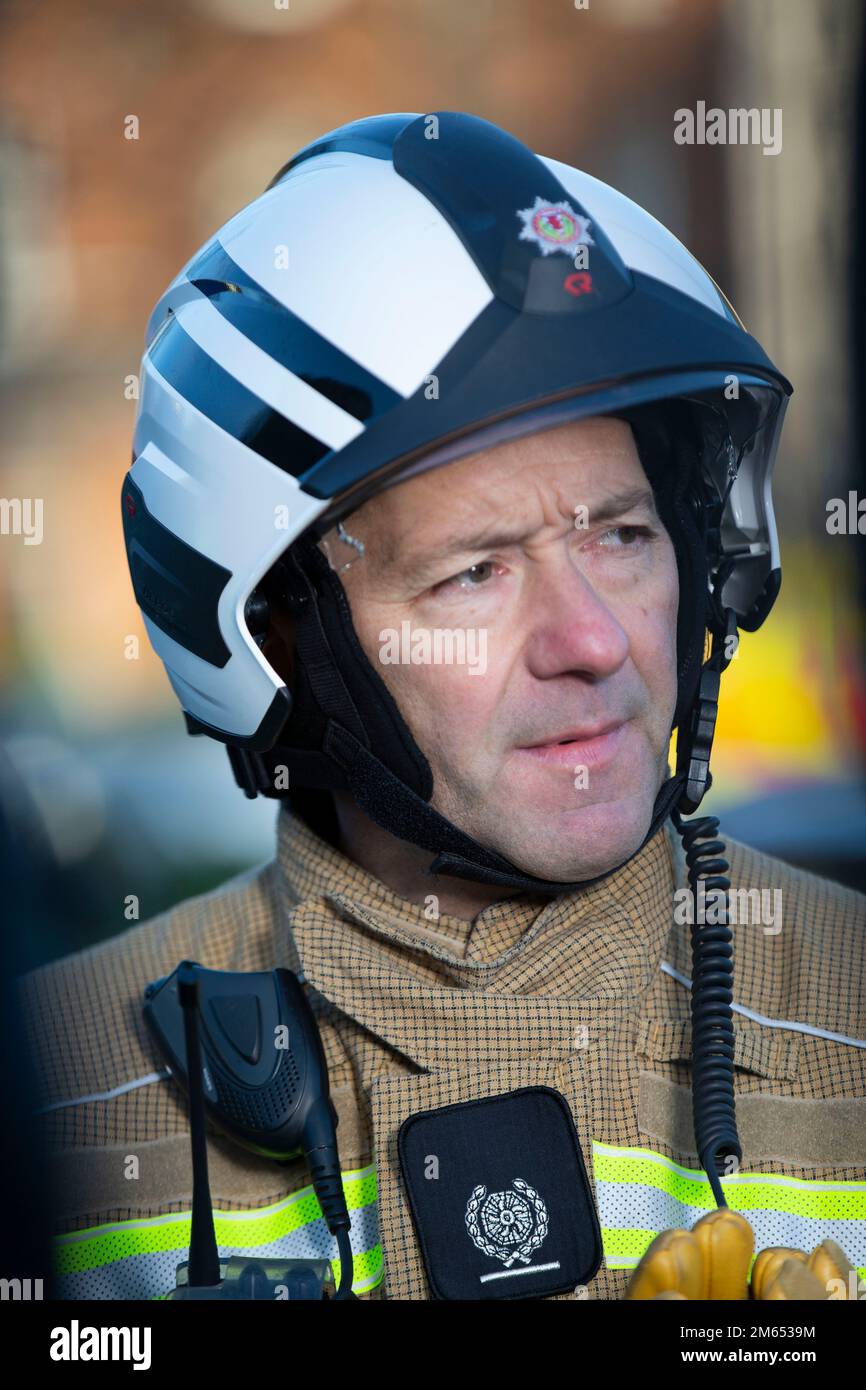 Jason Sharp, Scottish Fire and Rescue Service area commander for Perth ...