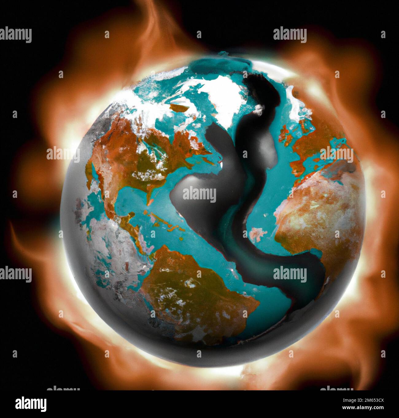 Planet earth dying hi-res stock photography and images - Alamy