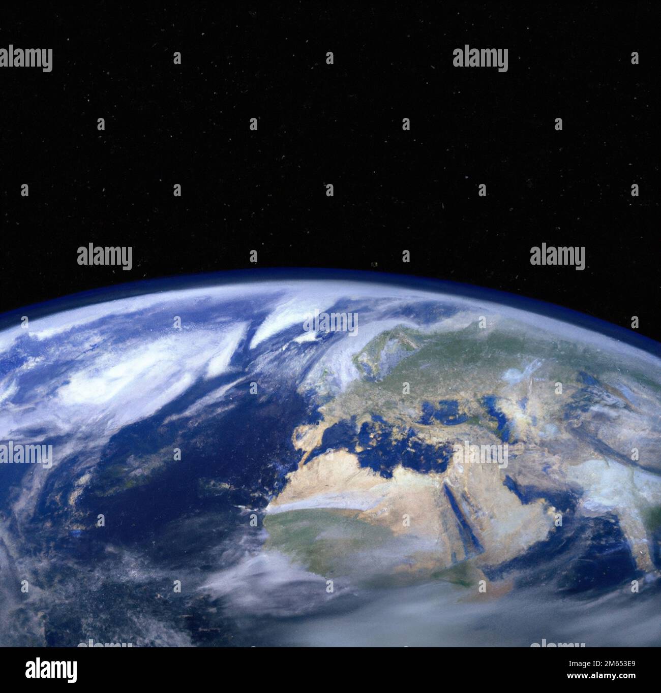 Space view of earth hi-res stock photography and images - Alamy