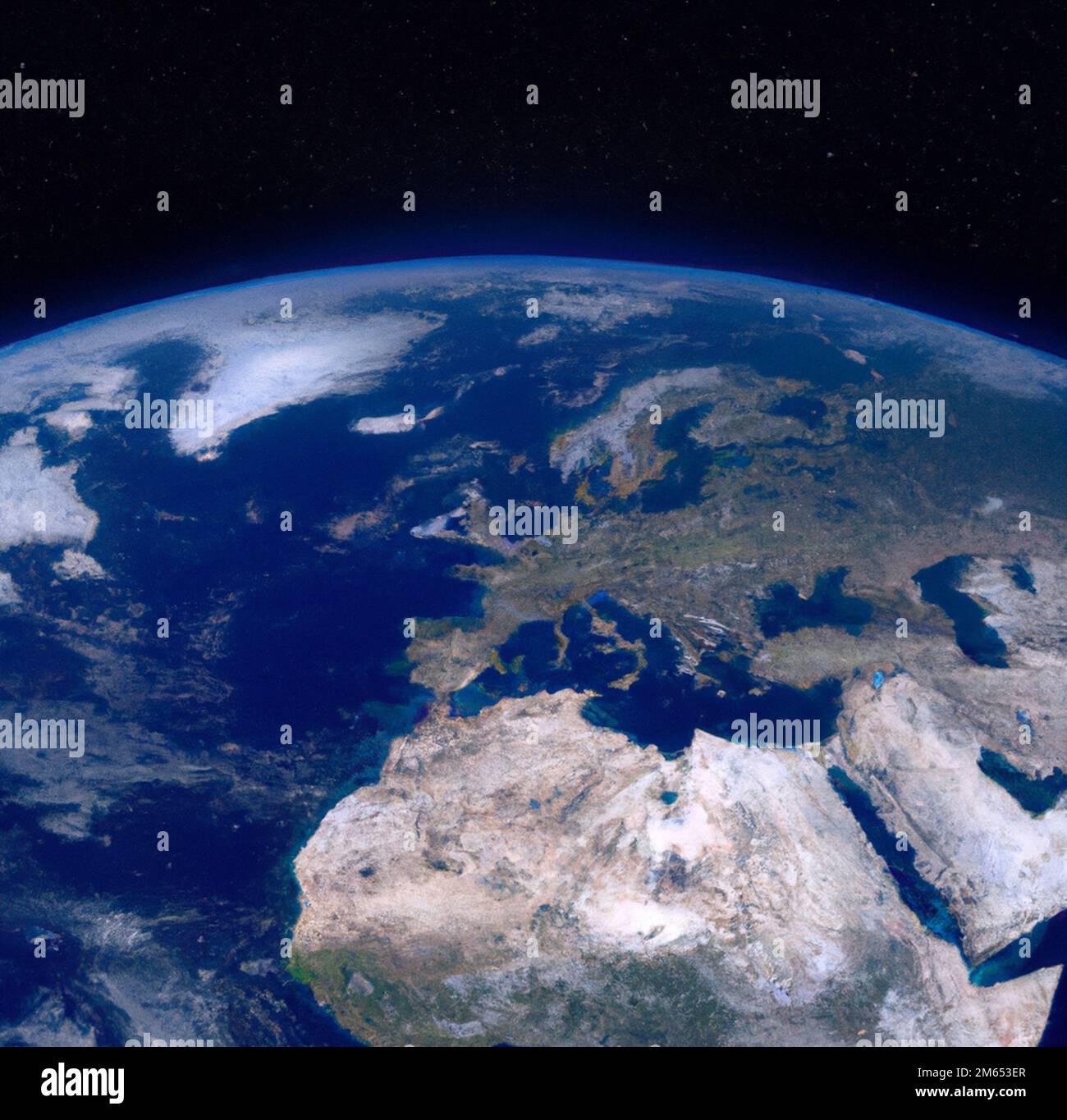 Space view of earth hi-res stock photography and images - Alamy