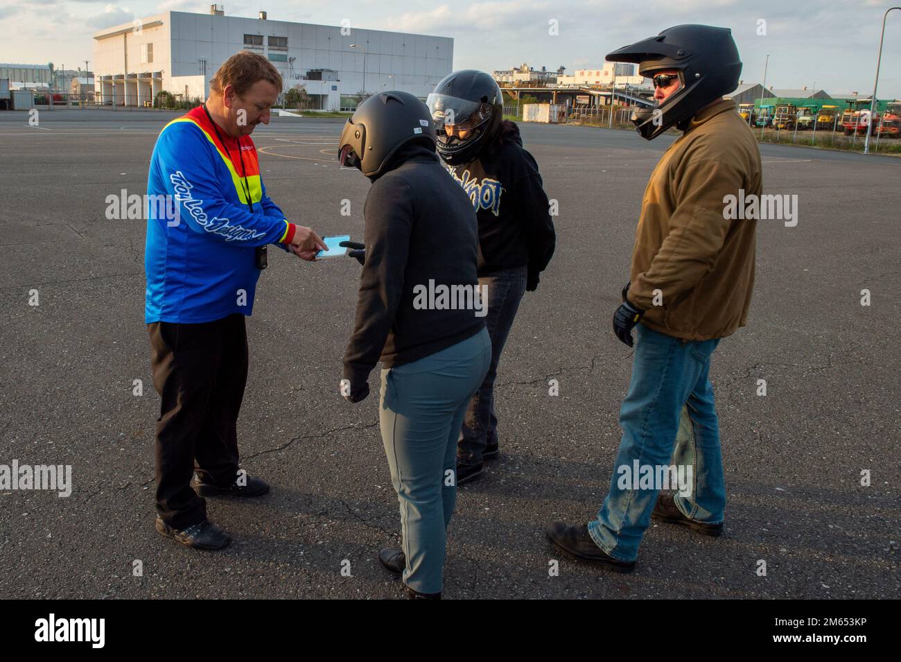 YOKOHAMA, Japan (Mar. 31-Apr. 2, 2022) Douglas Knight, the regional ...
