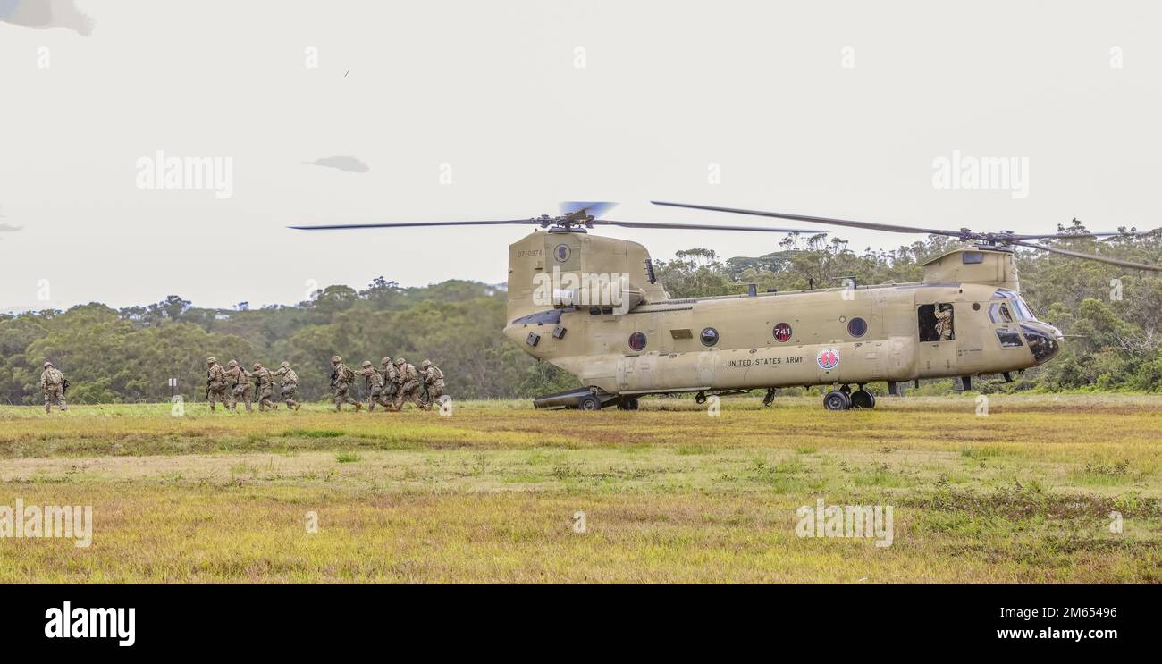 Hawaii Army National Guard Soldiers with 1st Battalion, 487th Field ...