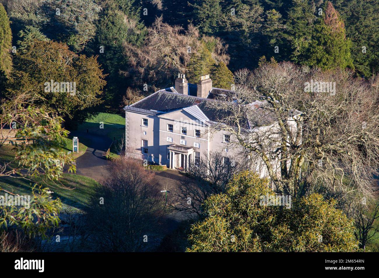 Wicklow, Ireland - January 2nd 2023 : Avondale House in Avondale Forest ...