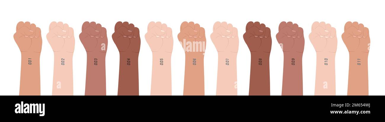 Serial number tattoo Stock Vector Images - Alamy