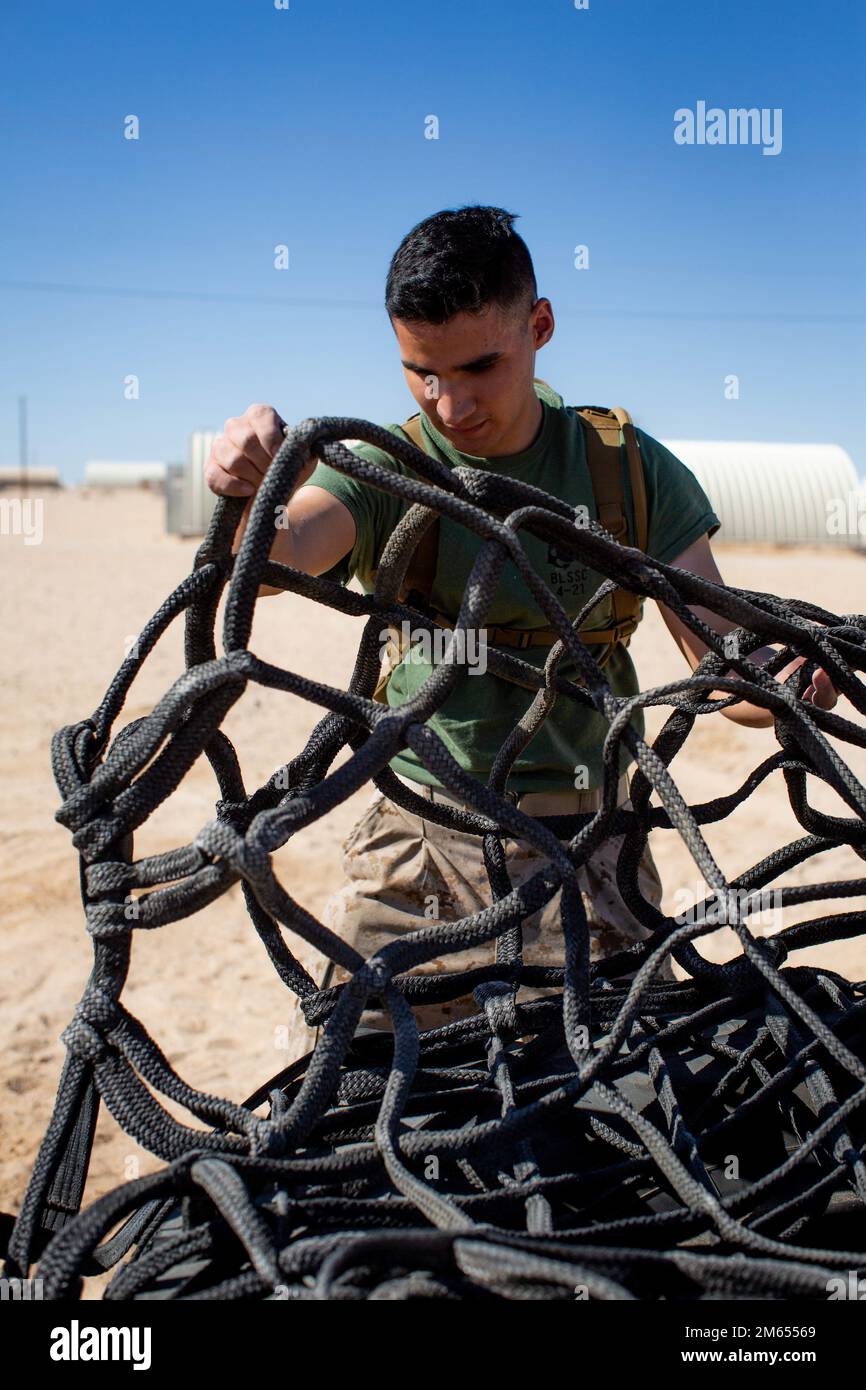 U.S. Marine Corps Lance Cpl. Lazaro Cisneros Jr., a landing support ...