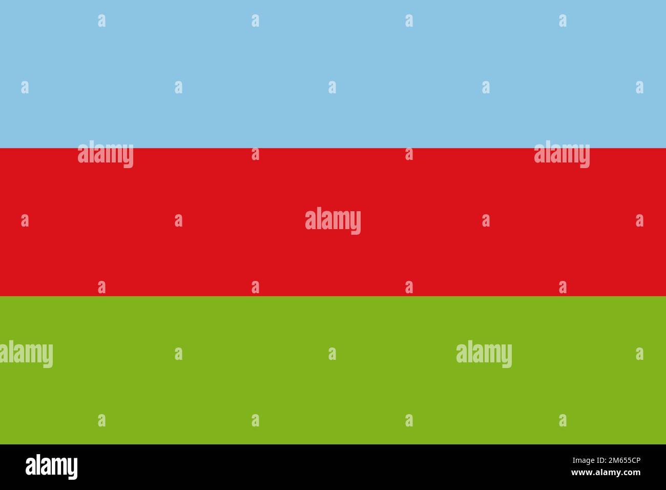 Top view of flag Coello, Tolima Colombia. Colombian travel and patriot ...