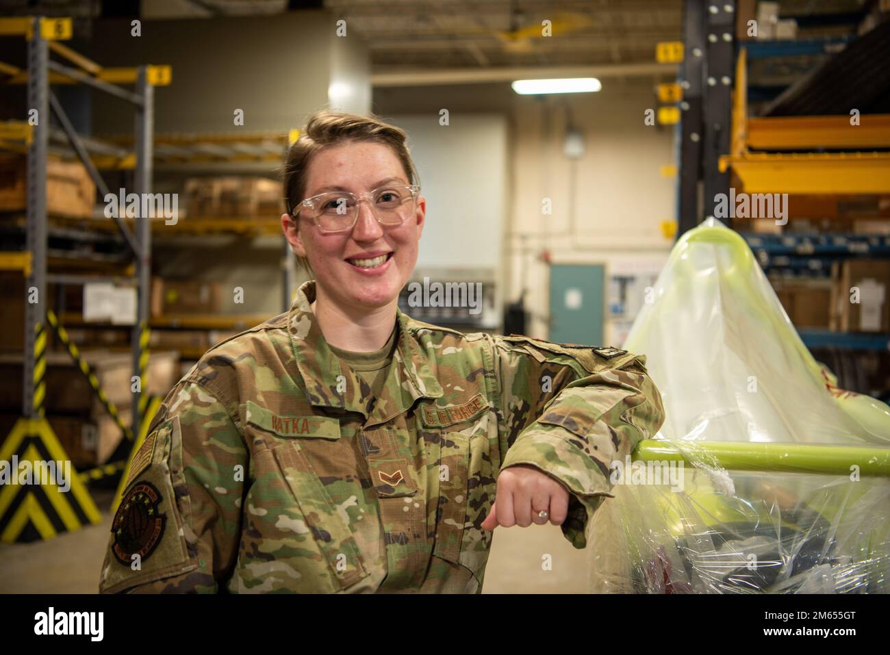 128th Air Refueling Wing air transportation specialist Senior Airman ...