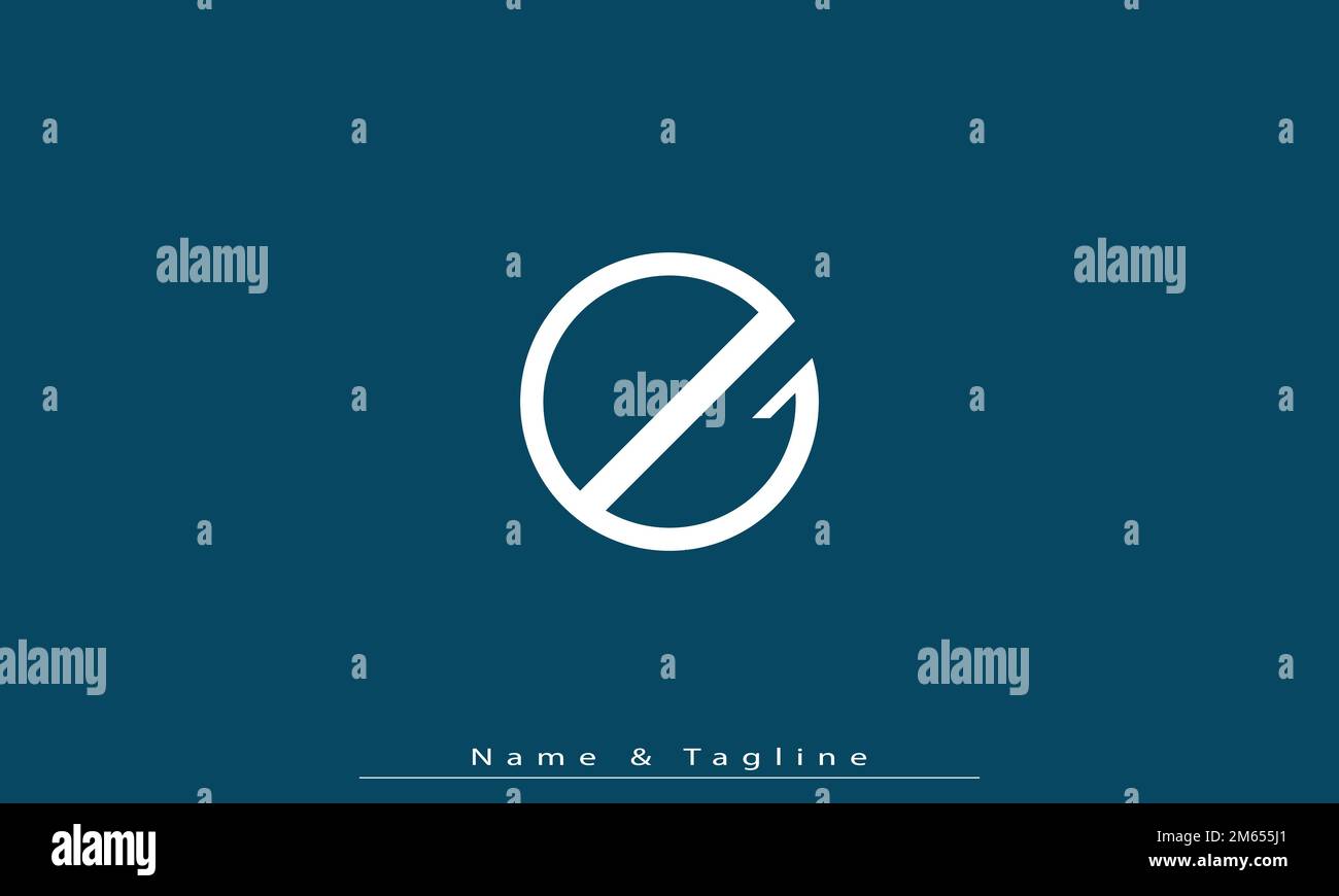 Alphabet letters Initials Monogram logo OG , GO Stock Vector Image ...