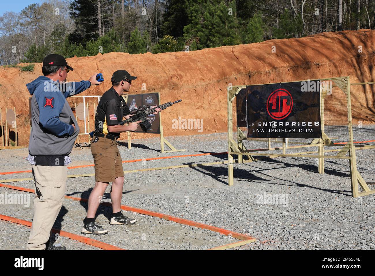 U.S. Army Marksmanship Unit Action Team member Staff Sgt. Jacob ...