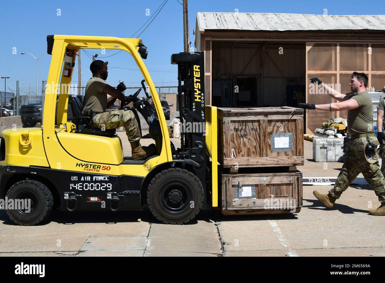 Port dawgs with the 72nd Aerial Port Squadron at Tinker Air Force Base ...