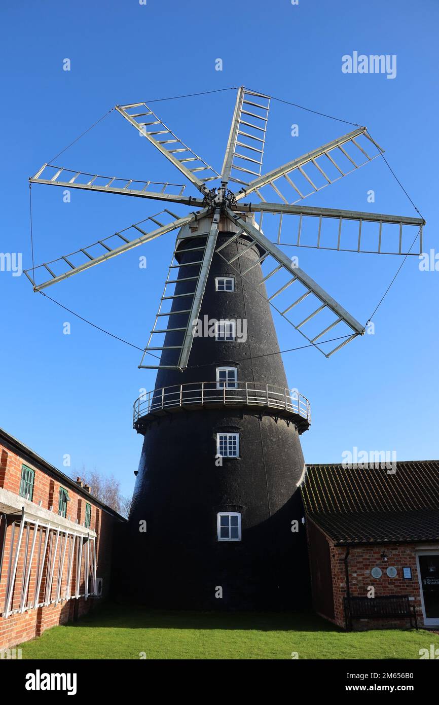 8 sail windmill hi-res stock photography and images - Alamy