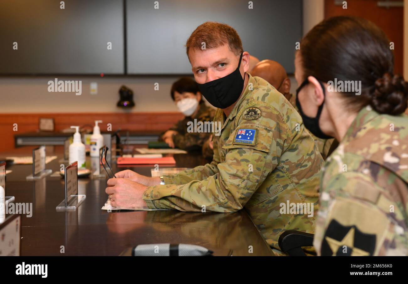 Maj. Gen. Chris R. Smith is in the 2nd ID/RUCD conference room to ...